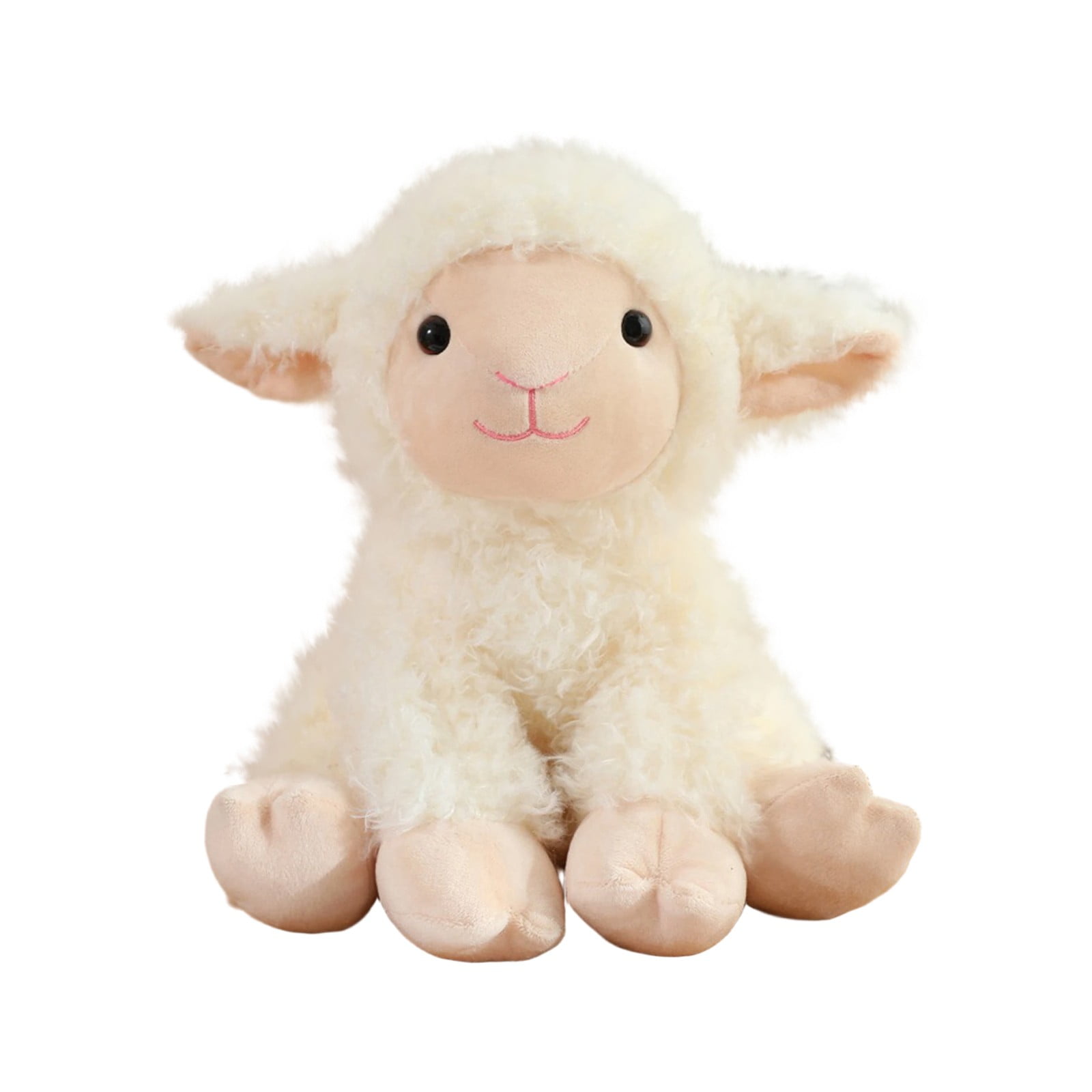 Click here for Maple Nest Plush Lamb Sitting Toys Stuffed Animal... prices