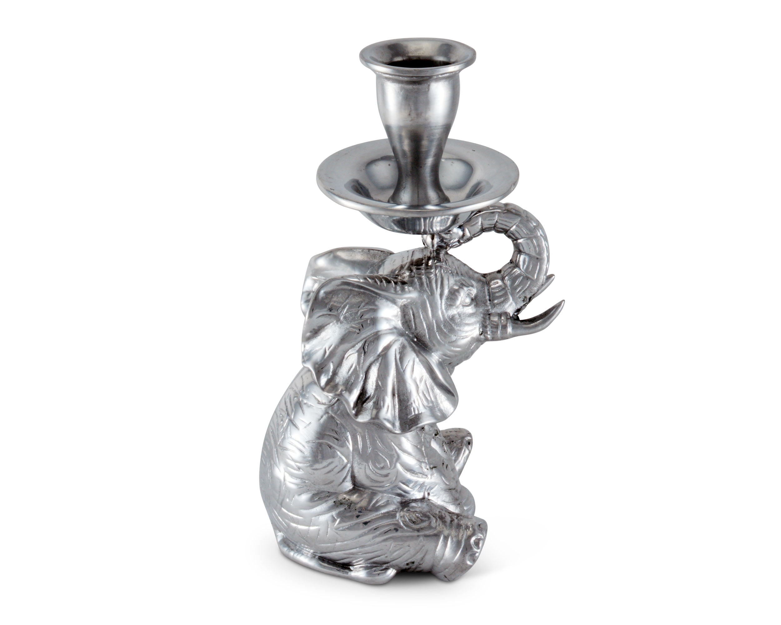 Candleholders Arthur Court Elephant Taper Candle Holder Set of 2 ...