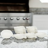 Outset Ceramic Oyster Shells, Set of 12 Shells For Grilling, Baking and ...