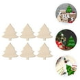 Tree Wooden Christmas Wood Cutouts Crafts Ornaments Trees Cutout Blank ...