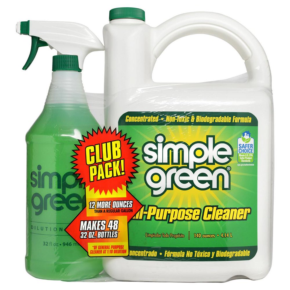 Simple Green All-Purpose Cleaner Concentrate 140 oz. with 32 oz. Bonus ...