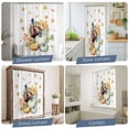 Bathroom Shower Curtain Thanksgiving Turkey Farm Pumpkin Harvest ...
