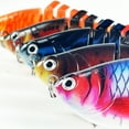 FREE FISHER 5 PCS Swimbaits for Freshwater and Saltwater, Lifelike ...