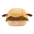 Jellycat Amuseables Burger Stuffed Toy, 5.9 inches | Food Plush | Fun ...