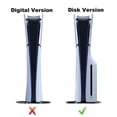 Full Body Vinyl Skin Stickers Compatible with PS5 Slim Disk Edition ...