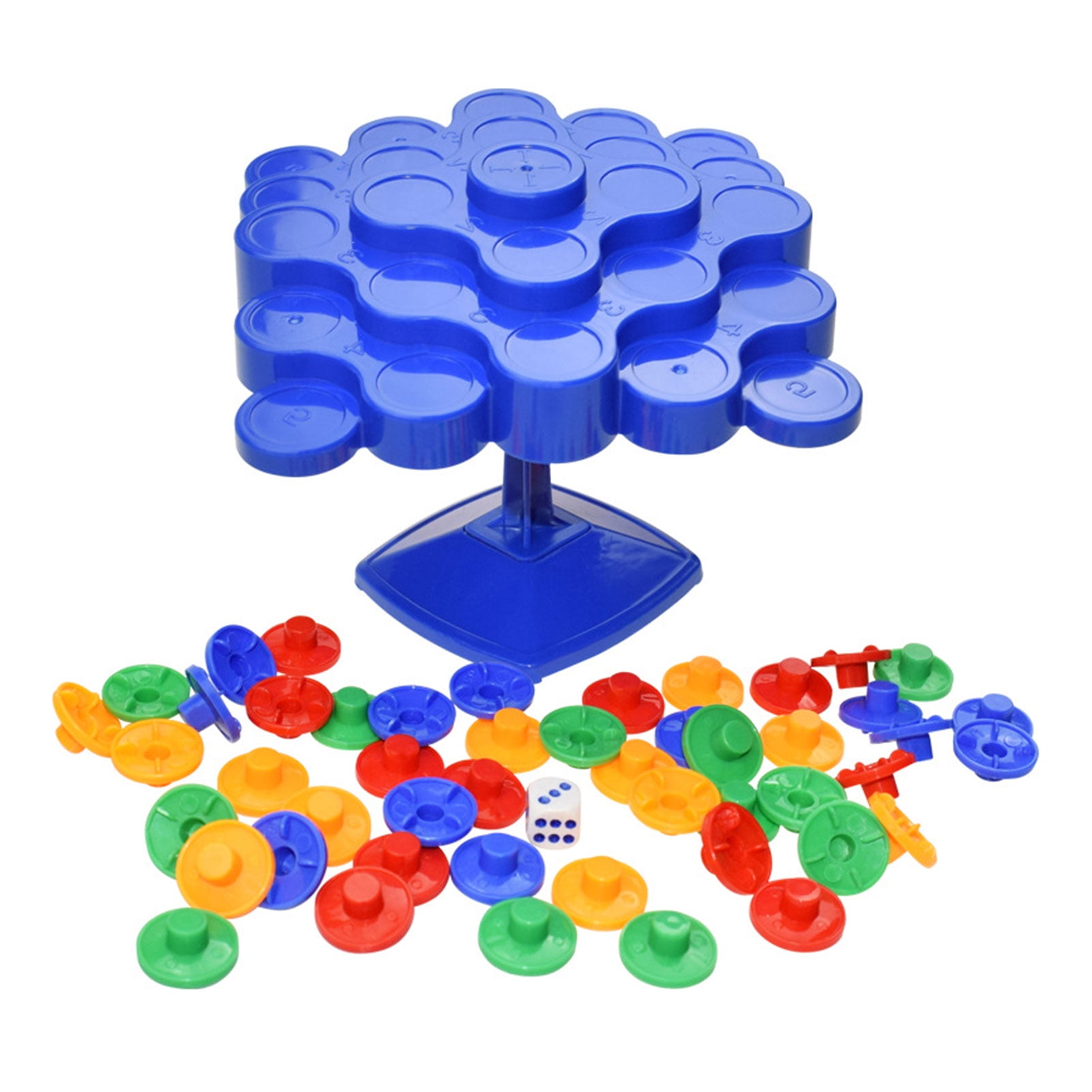 Buy Topple Board Game Roll the Dice and Place Pieces Balancing Toys ...