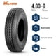 4.80-8 Trailer Tires 4.80x8 6PR Load Range C Highway Boat Trailer Log ...