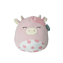 Squishmallows FuzzAMallows 16 inch Bubba the Purple Spotted Cow - Child ...