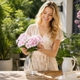 Garden Flo Artificial Flowers for Indoor Outdoor Landscaping, Faux ...