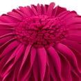 Jwh 3d Velvet Flower Pillows Aesthetic Decorative Throw Pillows 3d