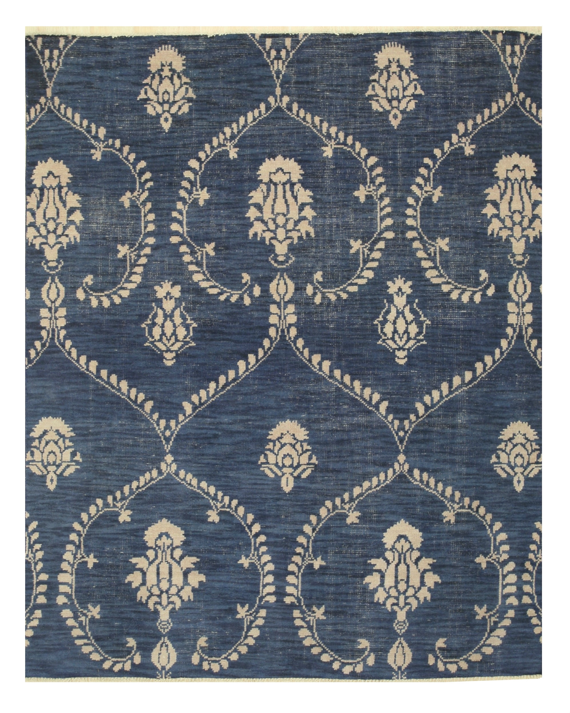 Hand-knotted Wool Blue Traditional Oriental Royal Rug - Walmart.com