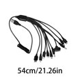 54cm Long Spring Coiled USB Charging Cable Cord 10 Different Connectors ...