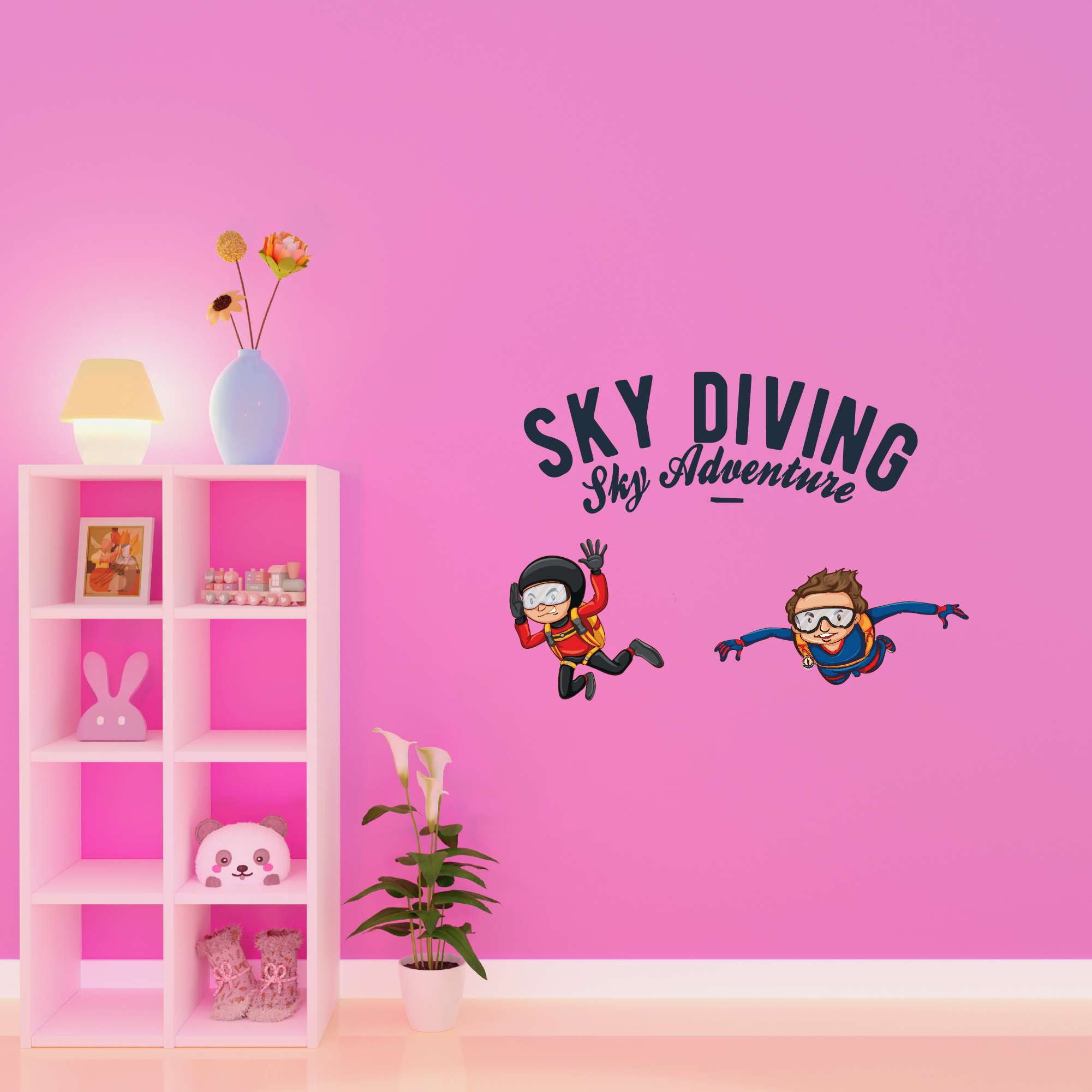 2 Kids Skydiving Sky Diving Adventure Parachute Ripcord Plummet Free ...