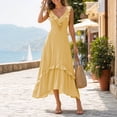 asdoklhq Mother Of The Bride Dresses for Women Formal Ladies Deep V ...