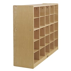 Wood Designs 12 Compartment Cubby with Trays - Walmart.com