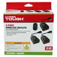 Hyper Tough Outdoor Wireless Remote Control 3 Pack with Receivers, 100 ...