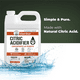 Clean Green Citric Acidifier - 1 Gallon Concentrated Liquid Citric Acid ...