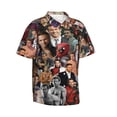 Ryan Reynolds Hawaiian Shirt for Men Cartoon Printed Beach Shirts ...