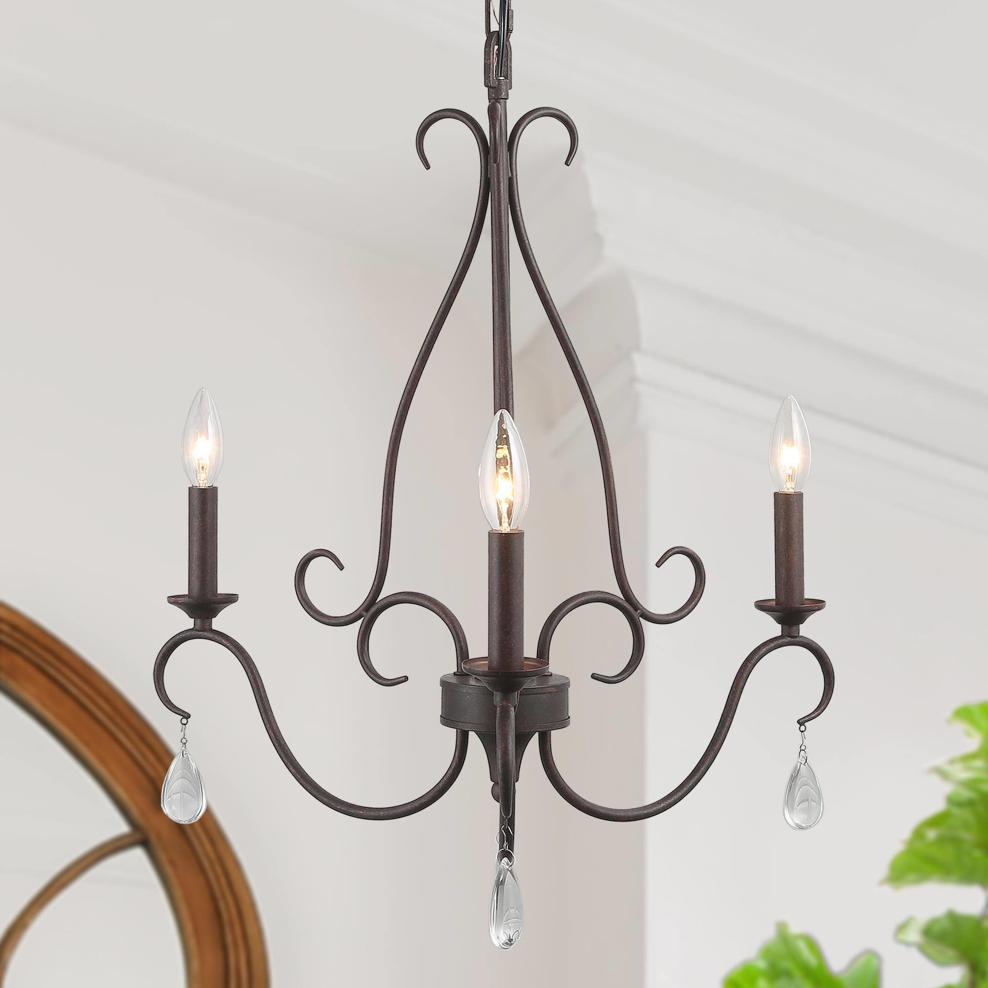 Simple Chandelier Silhouette