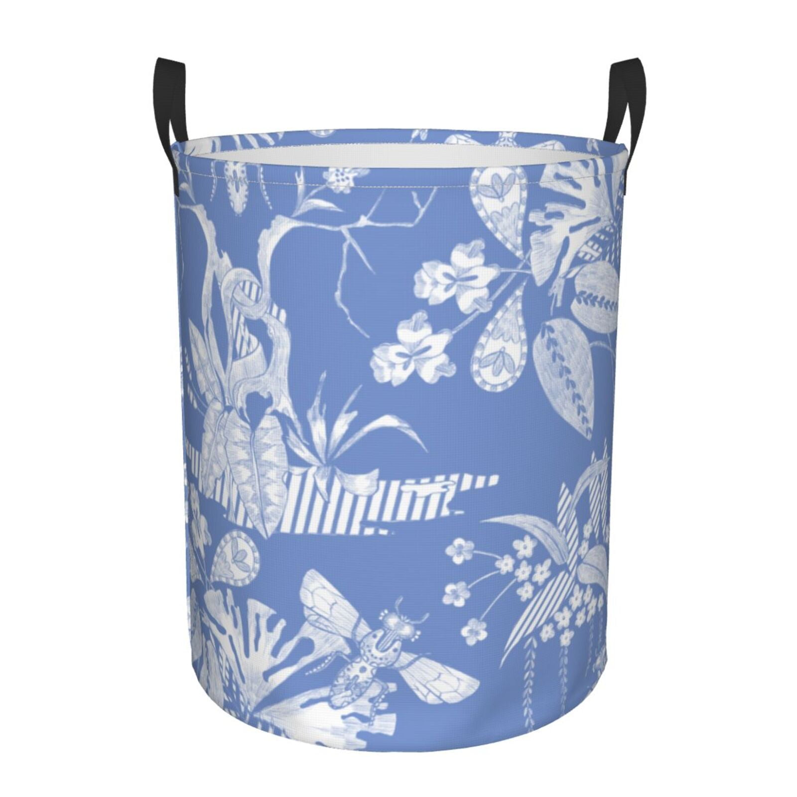 ZNDUO Laundry Basket, Round Laundry Storage Basket, Waterproof Laundry ...