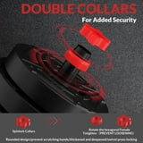 BalanceFrom 60LB 2-in-1 Portable Changeable Dumbbell, Barbell Set with ...