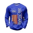 Boys 250th Anniversary T Shirts for Kids Independence Day Waffle Long ...