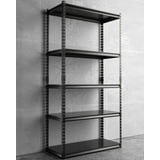 Slsy 3 Pack 72"H x 36"W x 18"D Garage Shelving, Heavy Duty Steel ...