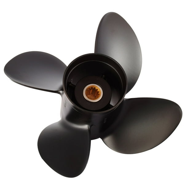 Solas 2413-125-19 Amita 4-Blade Aluminum Boat Propeller - RH, 12.5 In ...