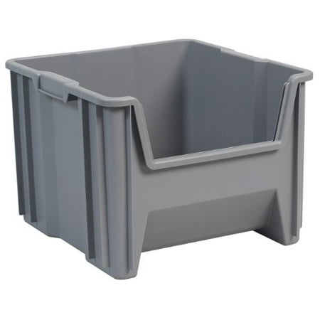 Akro-Mils 13018 Stack-N-Store Heavy Duty Stackable Open Front Plastic ...