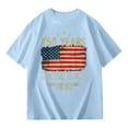 Byoo Little Girls Printed T Shirt Short Sleeve Loose Fit Patriotic ...