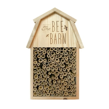 Better Garden Wood Farmhouse Bee Barn, White - Walmart.com