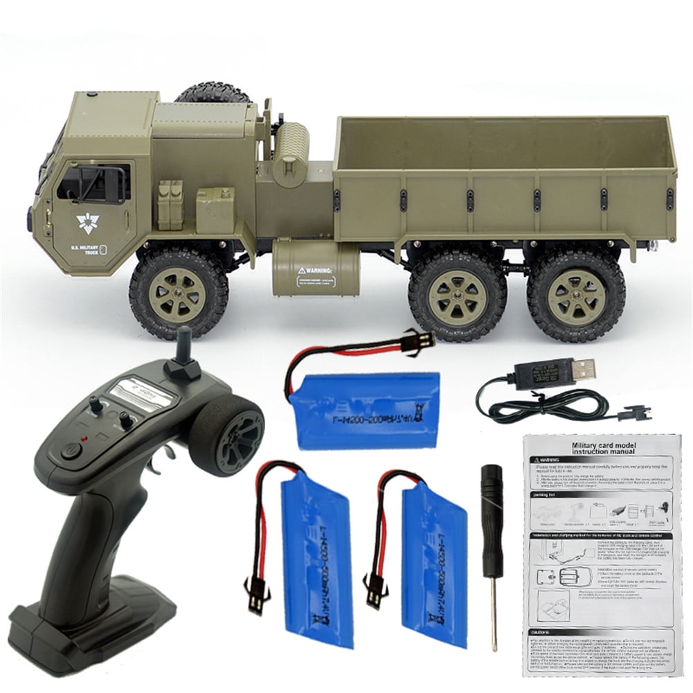 Fayee FY004A 1/16 2.4G 6WD Rc Car Proportional Control US Army Military ...