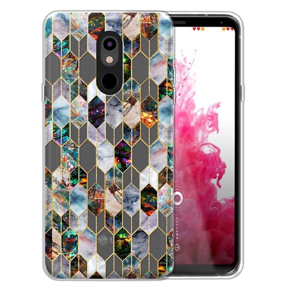 FINCIBO Soft TPU Clear Case Slim Protective Cover for LG Stylo 5 Q720 6 ...
