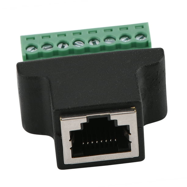 Screw Terminal Converter,DVR Ethernet Connector RJ45 Screw Terminal ...