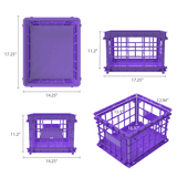 Storex Standard File Crate, Holds Letter and Legal Folders, School ...