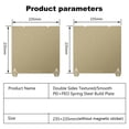 4X H1H 3D Printer Platform K1 K1C Sheet 235x235mm,Smooth H1H Build ...