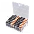 Agiufgs Aa Battery Storage Box Pc, Design for Easy Identification, for ...