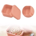 Silicone Food Storage Container with Lid Leak Proof Meal Prep Box for ...