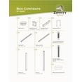 Zippity Outdoor Products Portable Puppy (22" H x 44" W) Vinyl Fence Kit ...