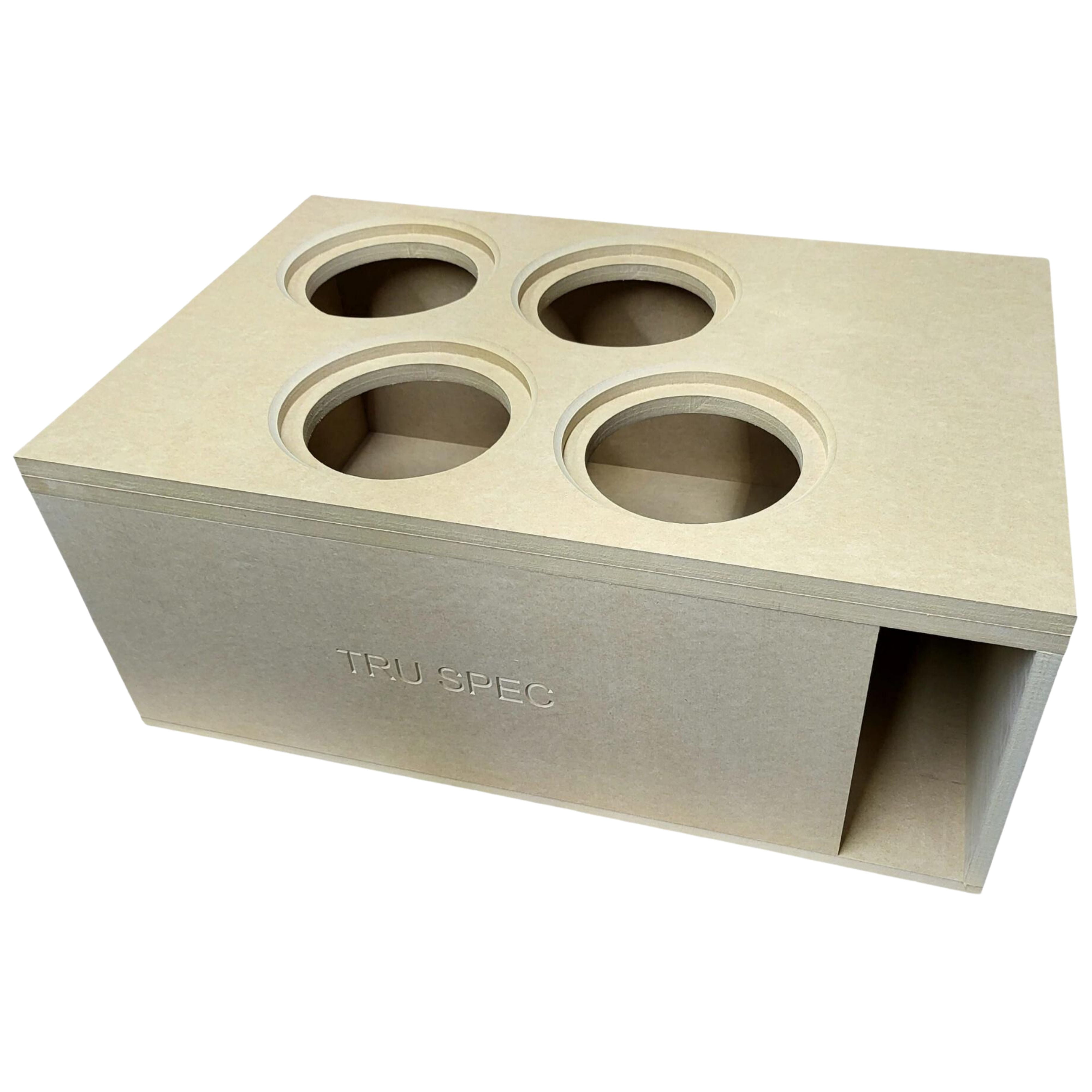 Tru Spec Back Vented Prefab Four Up Port 8" Subwoofer Enclosure ...