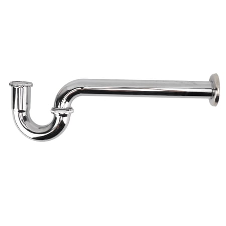 Sink Drain Pipe, Silver Slick Finish Exquisite Workmanship G1-1/4in ...