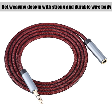 Audio Extension Cord, No Noise Nylon Material Extension Cable Cord, For ...