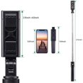 Airium Wireless Selfie Stick With Shutter Control - Black - Walmart.com