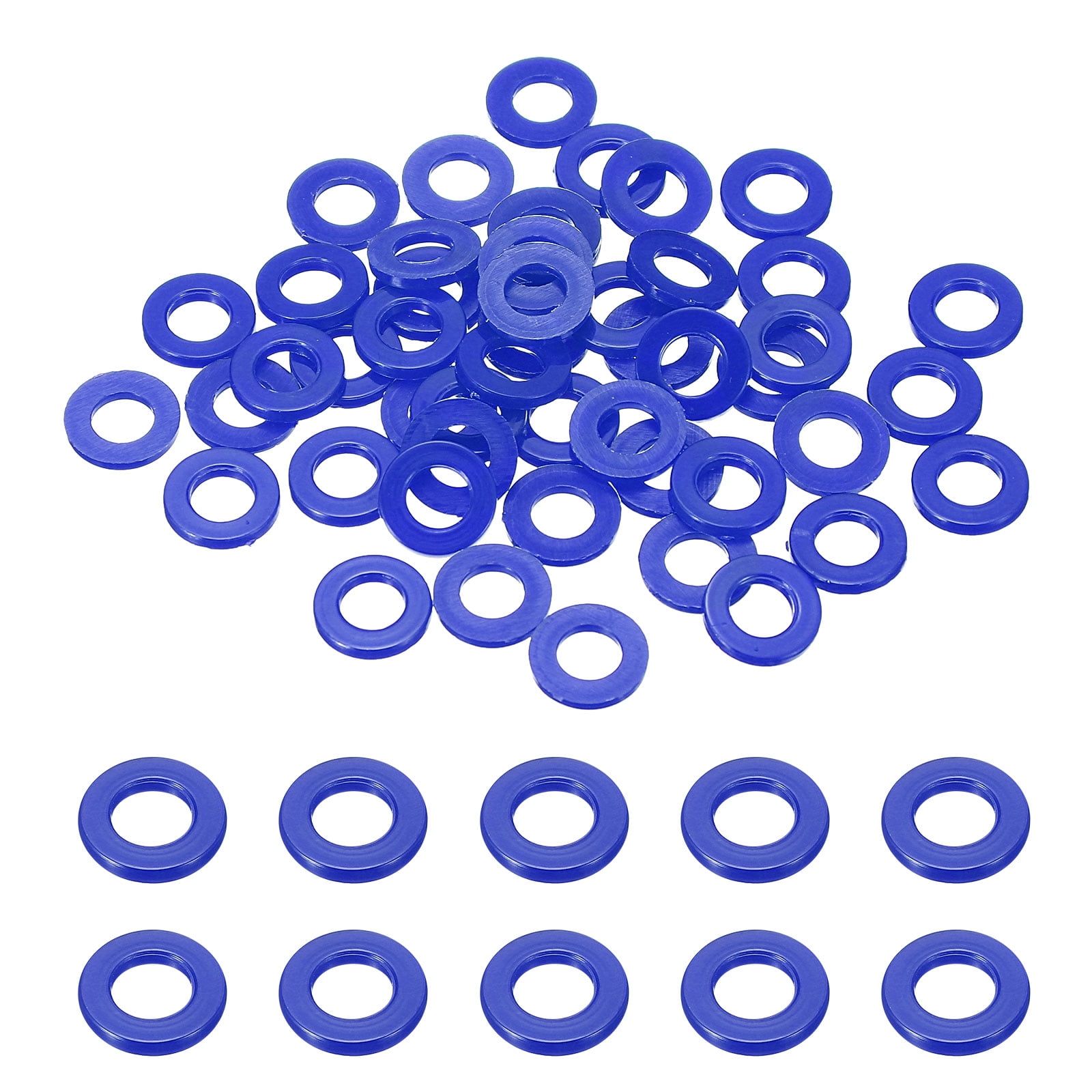 Click here for Uxcell 50 Pcs Nylon Flat Washers 6mm Id 12mm Od 1.... prices