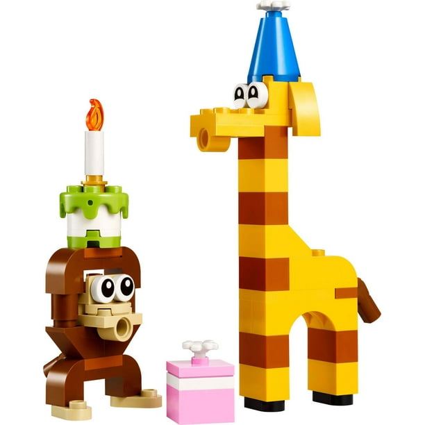 LEGO Creator Birthday Party Animals - Building Kit with Monkey and ...