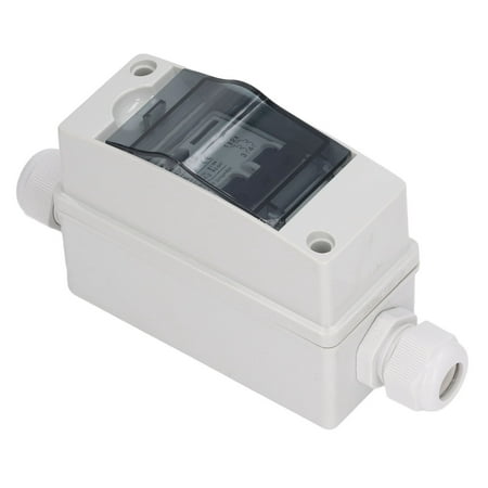 Circuit Breaker, AC 90-400V DC 12-400V Transparent Cover Disconnect ...