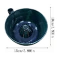2026 Self Spinning Berry Washing Bowl Ceramic with Drain Holes,360 ...