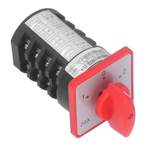 Knob Control Power Switch,BERM Rotary Changeover Switch Rotary ...