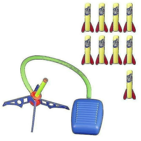 Toy Rocket Launcher For Kids,shoots Up To 10meter,9 Colorful Foam ...