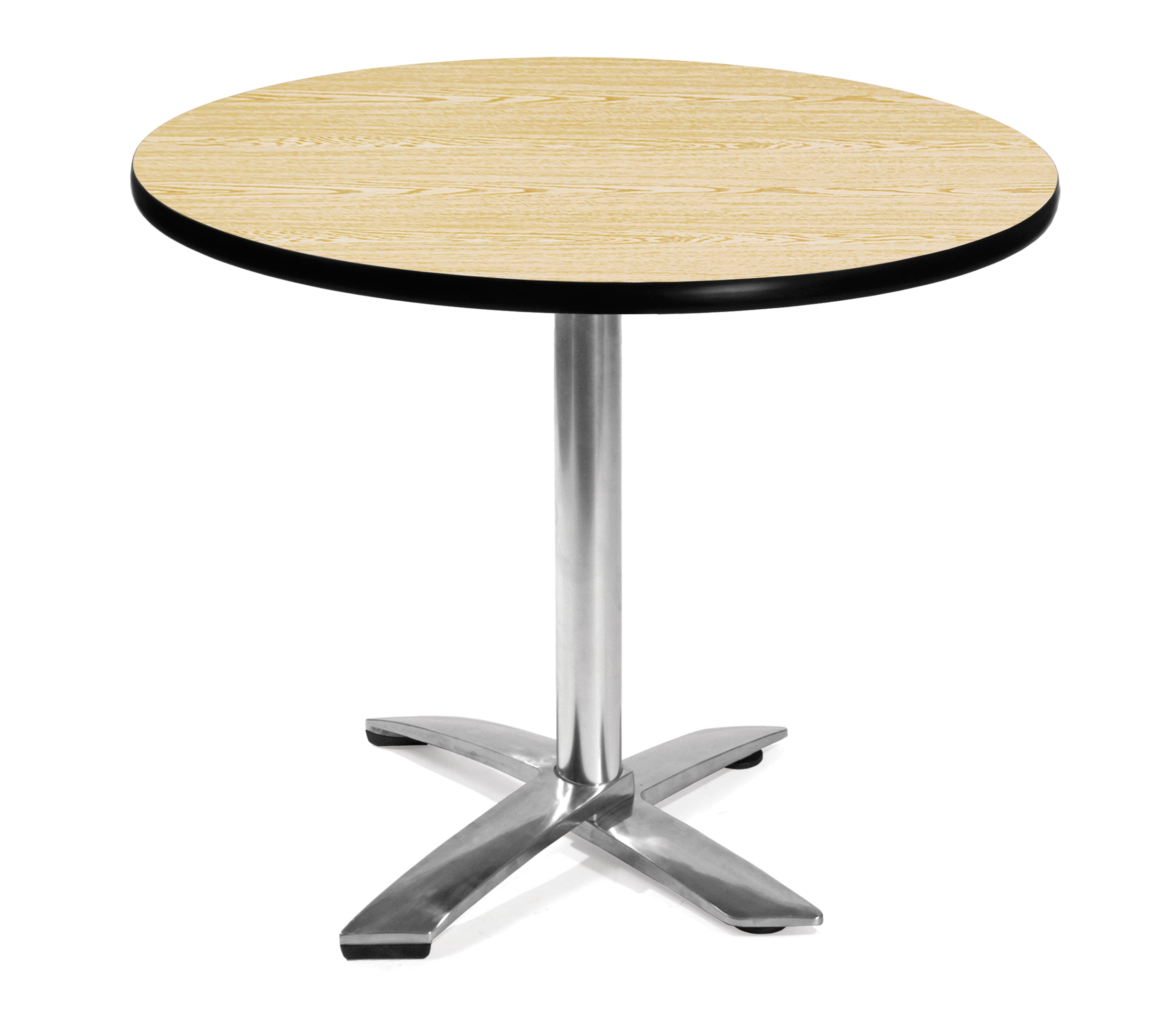 OFM Model FT36RD 36" Round Flip-Top Multi-Purpose Table, Oak - Walmart.com